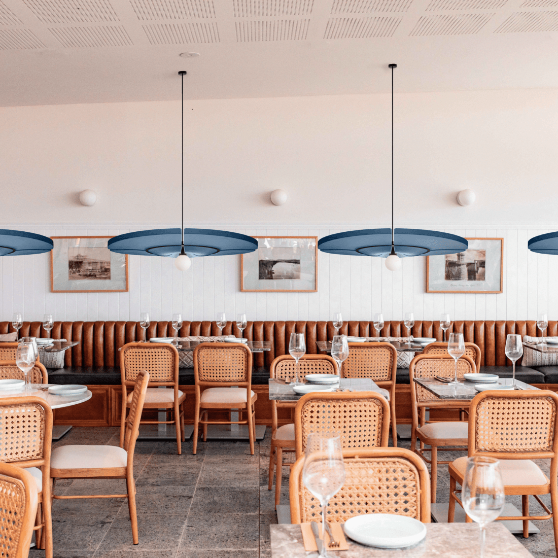 Foli Acoustic Light Round - Acustico Lighting